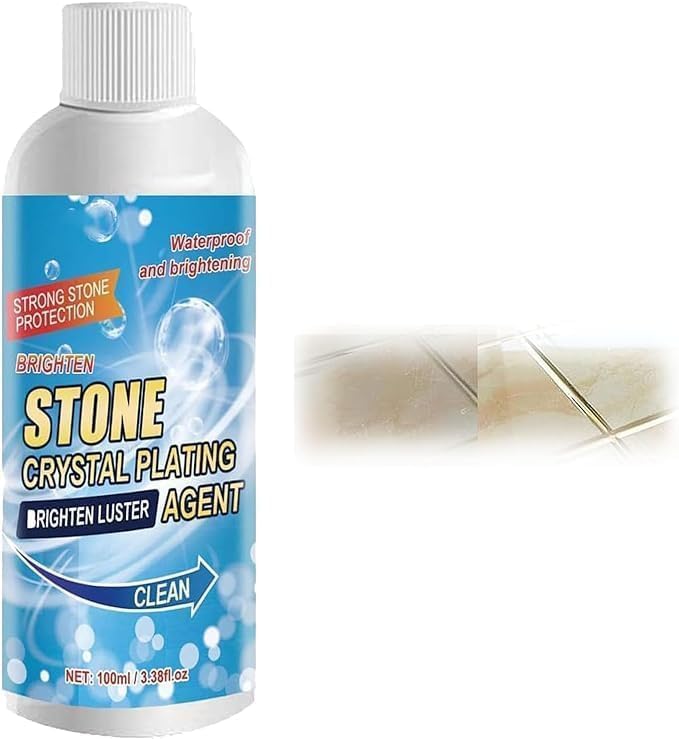 Marble and Granite Floor Cleaner with Stone Crystal Plating Luster ...