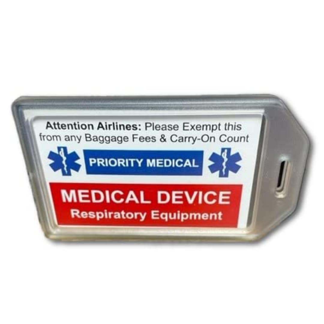 Flight Medical Device Tag Carry On Exemption - Respiratory Devices ...