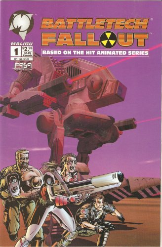 Battletech Fallout #1 December 1994 (Based on the Hit Animated Series ...