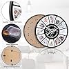 Amazon.com: MODE HOME 24 Inch Wall Clock with Picture Frame, Large ...