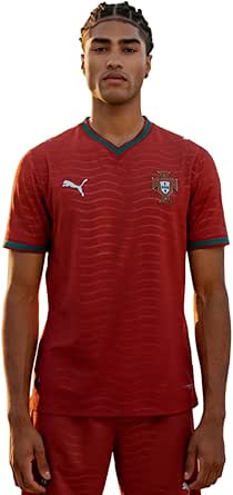 PUMA FPF Home Jersey Authentic Club Red-Green Male Club Red-Green ...
