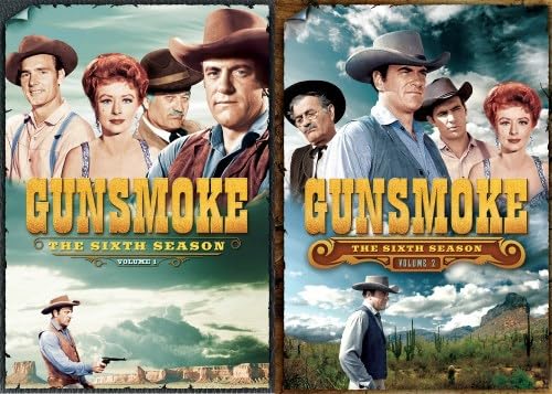 Amazon.com: Gunsmoke: The Complete Season 6 (Volumes 1 & 2) (DVD ...