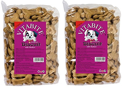 Buy Vitabite Mutton Biscuit, 1 kg (Pack of 2) Online at Low Prices in ...