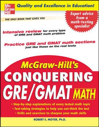 Buy McGraw-Hill's Conquering GRE/GMAT Math Book Online at Low Prices in ...