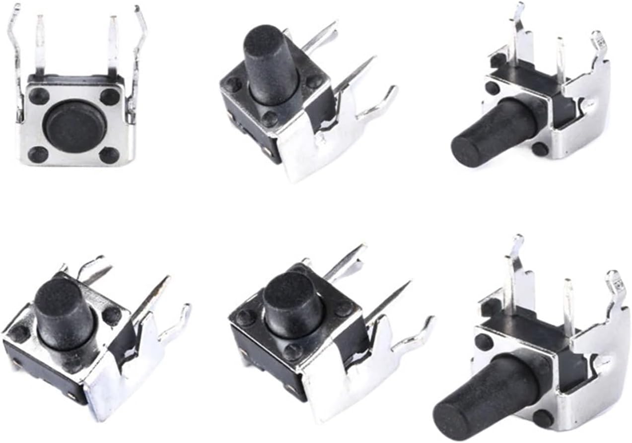 Amazon.com: PPOZYLPC 20PCS 6X6 Series Tact Switch Horizontal with ...