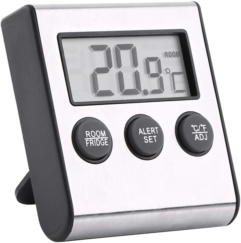 Amazon.com: Digital Refrigerator Thermometer, Fridge Temperature ...