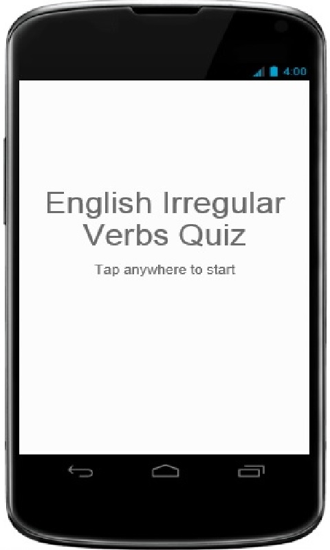 English Irregular Verbs Quiz:Amazon.com:Appstore for Android