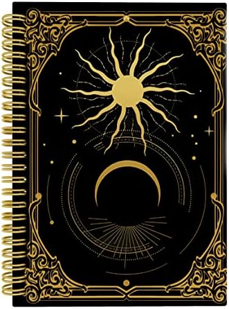 Amazon.com : Knibeo Boho Eclipse Sacred Geometry Occult Gold and Black ...