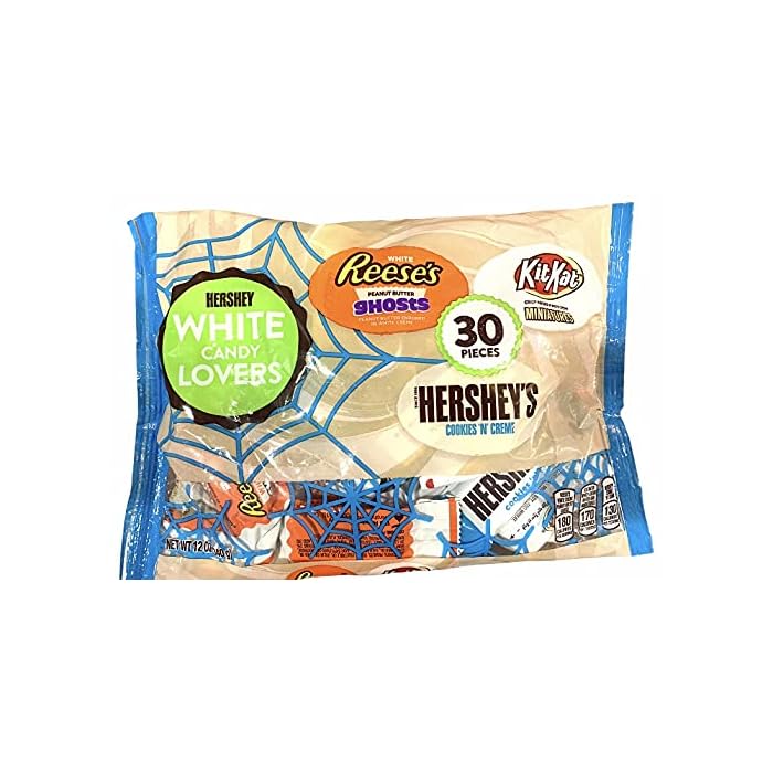 Buy Hersheys White Candy Lovers (1) Bag Net Wt 12 oz (340g) White ...