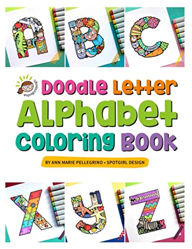 Doodle Letter Alphabet Coloring Book: Pellegrino, Ann Marie ...