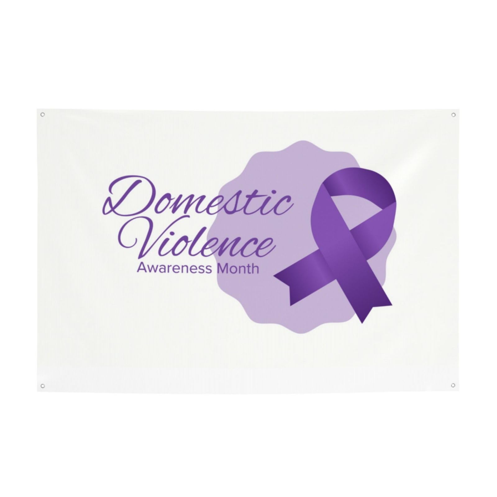 Purple Ribbon Domestic Violence Png