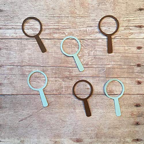 Amazon.com: Magnifying Glass Confetti, Science Decorations, Science ...