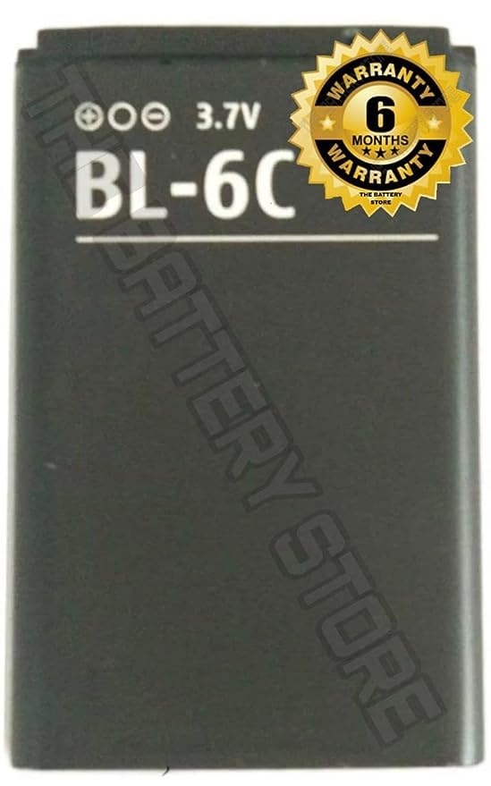 THE BATTERY STORE® Original BL-6C Battery for Nokia 3152/3155 Battery ...