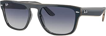 Amazon.com: Ray-Ban RB4407 Sunglasses Bundle: RB 4407 67304L Blu Gray ...