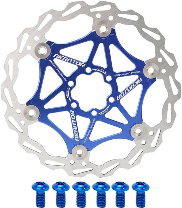 Amazon.com: 160mm 180mm 203mm Mountain bike brake rotor Strong heat ...