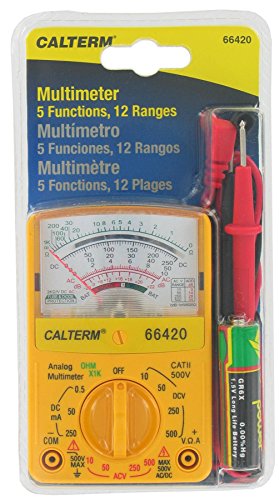 Calterm 66420 Multi-Tester: Amazon.com: Tools & Home Improvement