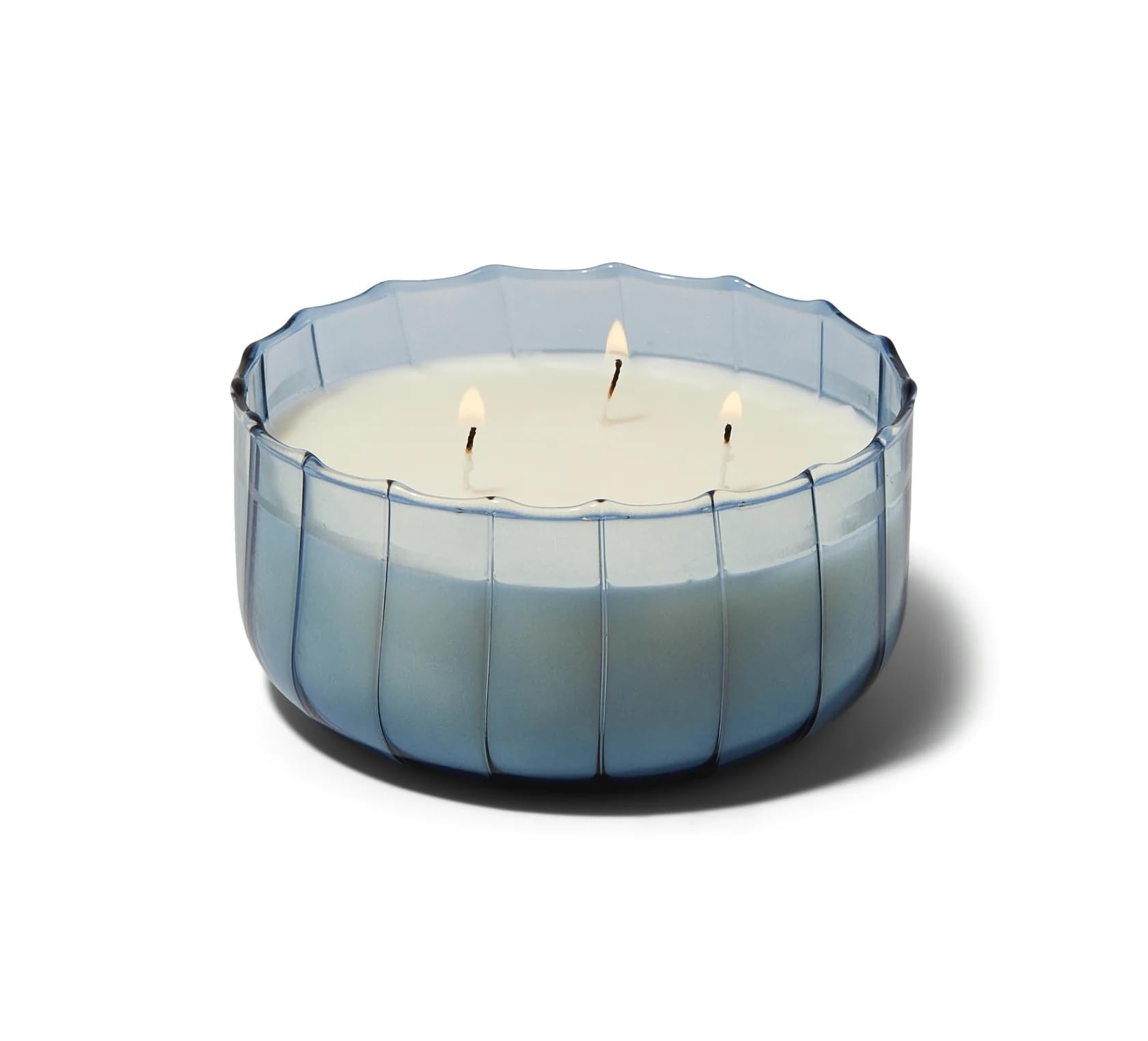 Amazon.com: Paddywax Scented Candles Vintage Style Ripple Hand Blown ...