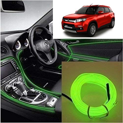 After Cars EL Wire Car Interior Ambient Neon Light for Maruti Suzuki ...