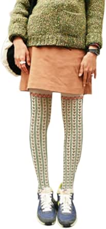 Generic Premium Velvet Fashion Vintage Countryside Leggings Patterned ...