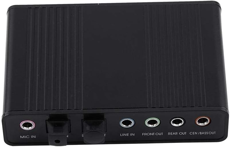 Externe Soundkarte, PHOINIKAS T10 USB Audio Adapter für PC Windows, Mac ...