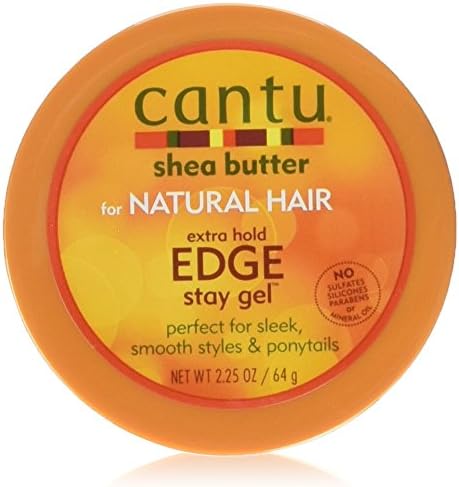 Amazon.com : Cantu Shea Butter Edge Stay Gel Extra Hold 2.25 Ounce ...
