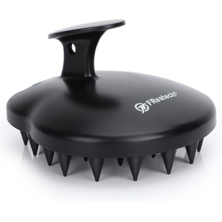 Amazon.com : FREATECH Scalp Massager Shampoo Brush with Soft & Flexible ...