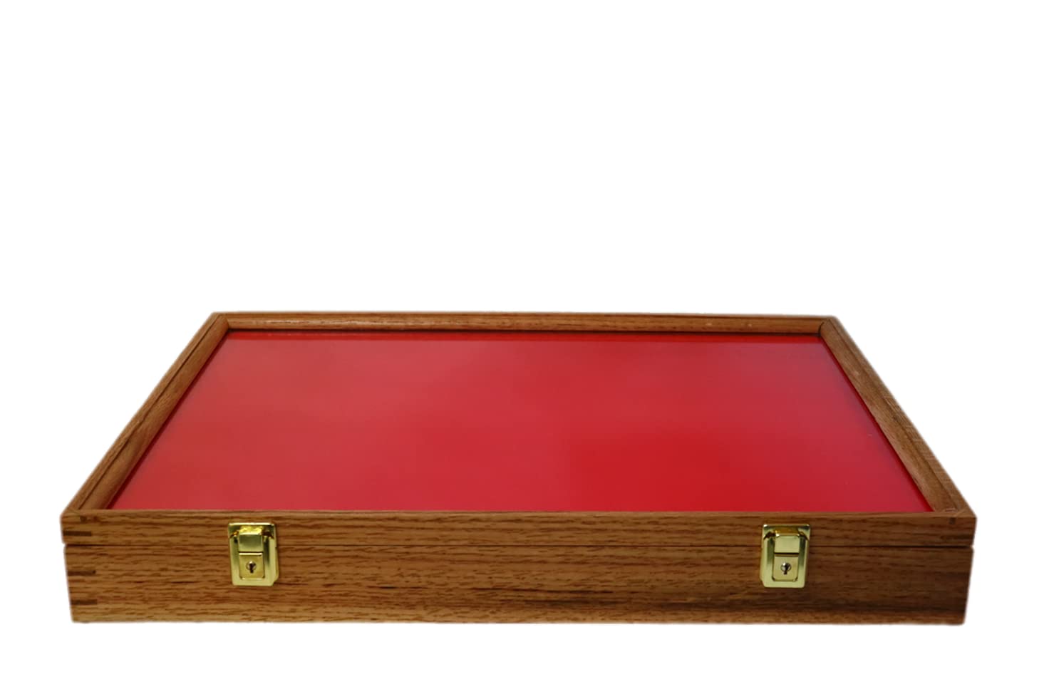 Amazon.com: Wood Display Case for Collectibles, Knives, Arrowheads ...