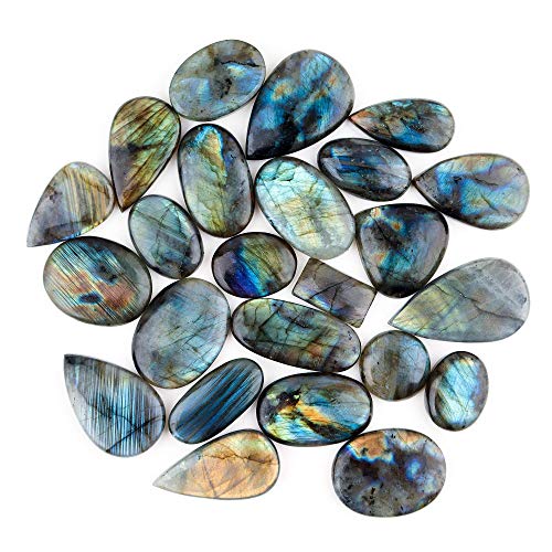 Amazon.com: Pack of 5pcs, Labradorite Stone, Iridescent Spectrolite ...