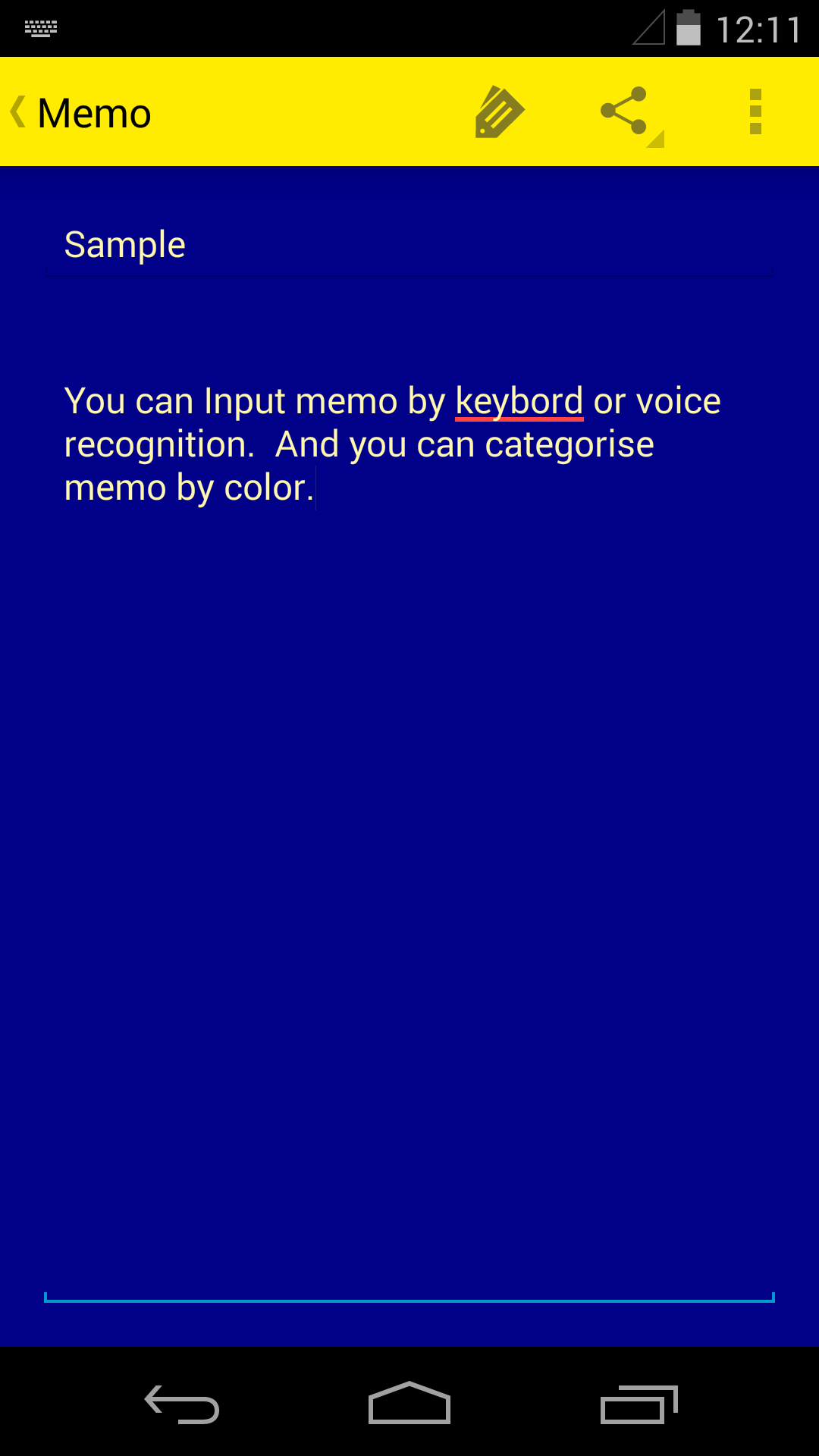 Simple Memo Pad - App on Amazon Appstore