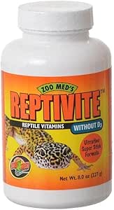 ZooMed Reptivite Reptile Vitamins without D3 227g : Amazon.co.uk: Pet ...