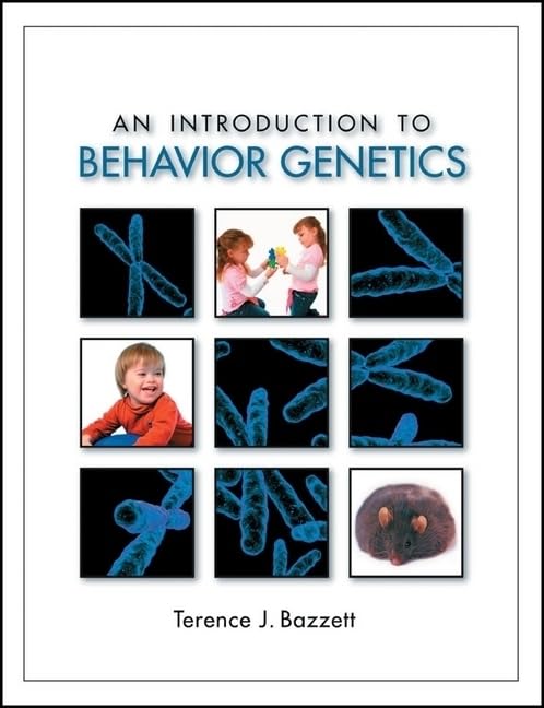 An Introduction to Behavior Genetics: 9780878930494: Medicine & Health ...