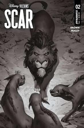 Amazon.com: Disney Villains: Scar #2S VF/NM ; Dynamite comic book ...
