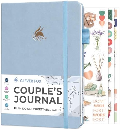 Amazon.com : Clever Fox Couple’s Journal – Couples Date Night, Activity ...