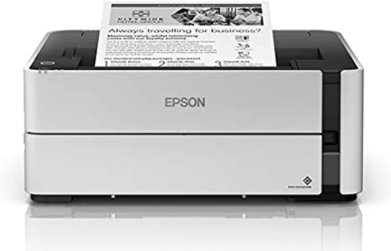 Epson M1140 Monochrome InkTank Printer with Auto Duplex, Black, Medium ...
