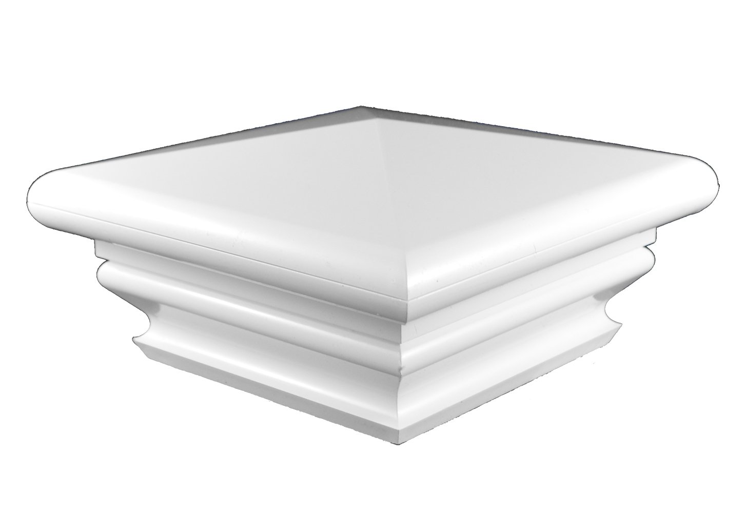 Weatherables 6x6 Post Cap – Weatherproof Premium Outdoor Vinyl Post ...