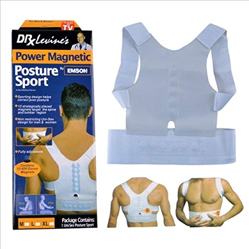 Power Magnetic Posture Humpback Support Corrector Back Brace(L) : Amazon.in