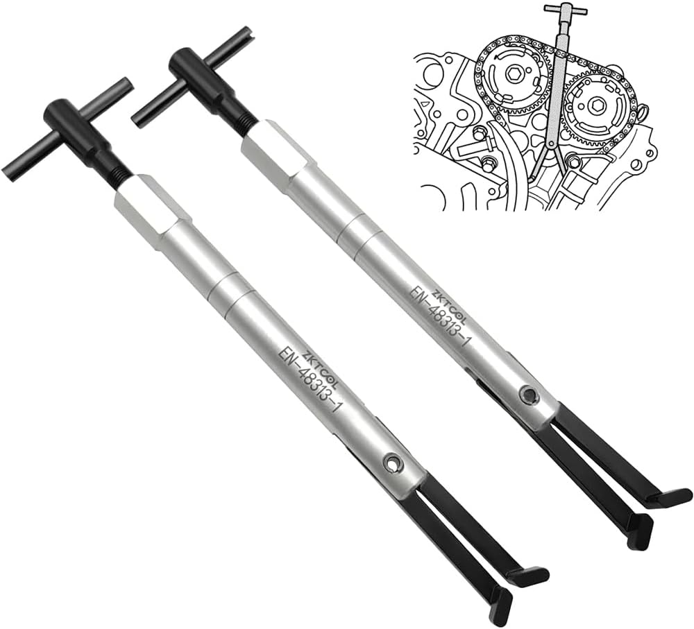 Amazon.com: ZKTOOL 2PC EN-48313-1 Timing Chain Retainer Tool Set for 3 ...