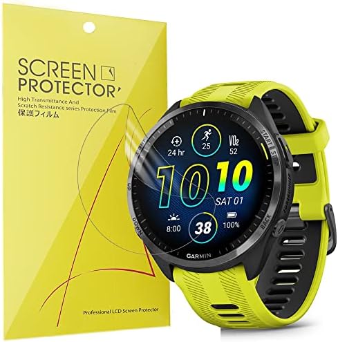 Blueshaweu Compatible for Garmin Forerunner 965 Screen Protector, [6 ...