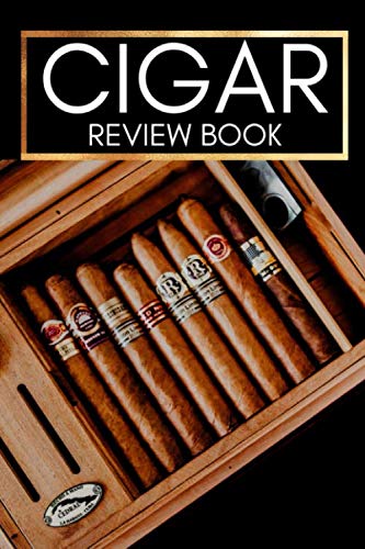 Cigar Review Book: Cigar Log Book, Tasting Journal, Gift for Cigar ...