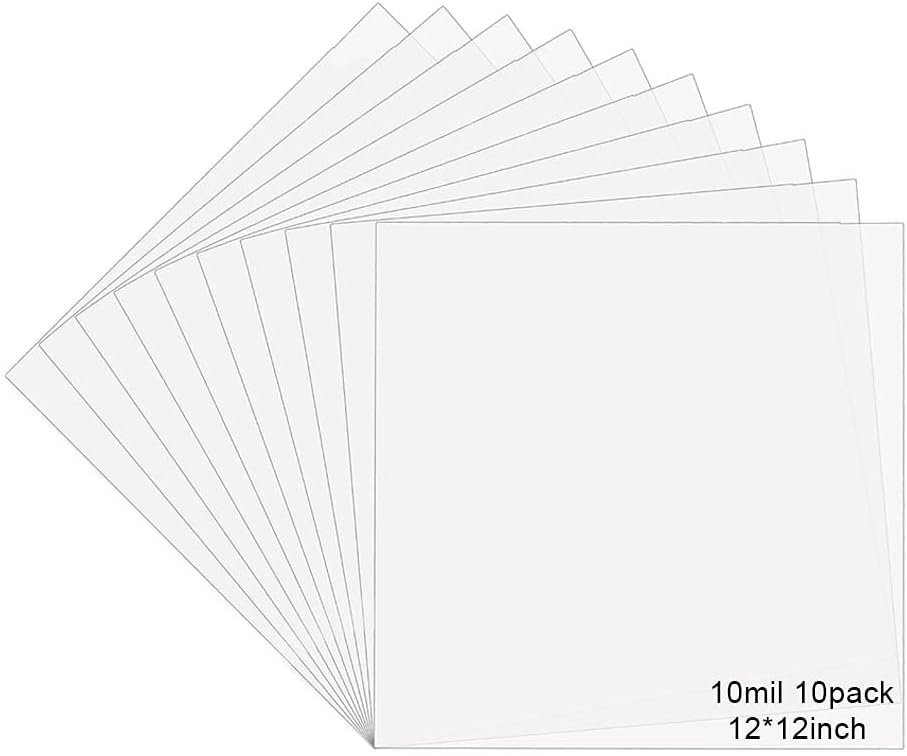 Amazon.com : 15 Pieces 6 mil Blank Stencil Material Mylar Template ...