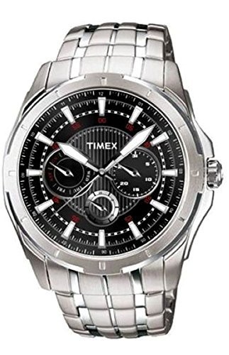 TIMEX E-Class Analog Black Dial Men's Watch - TI000T90100 : Amazon.in ...