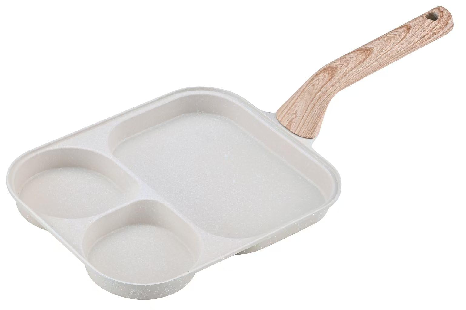 Amazon.com: 3-Cup Nonstick Omelette Skillet Egg Frying Pan, Healthy ...