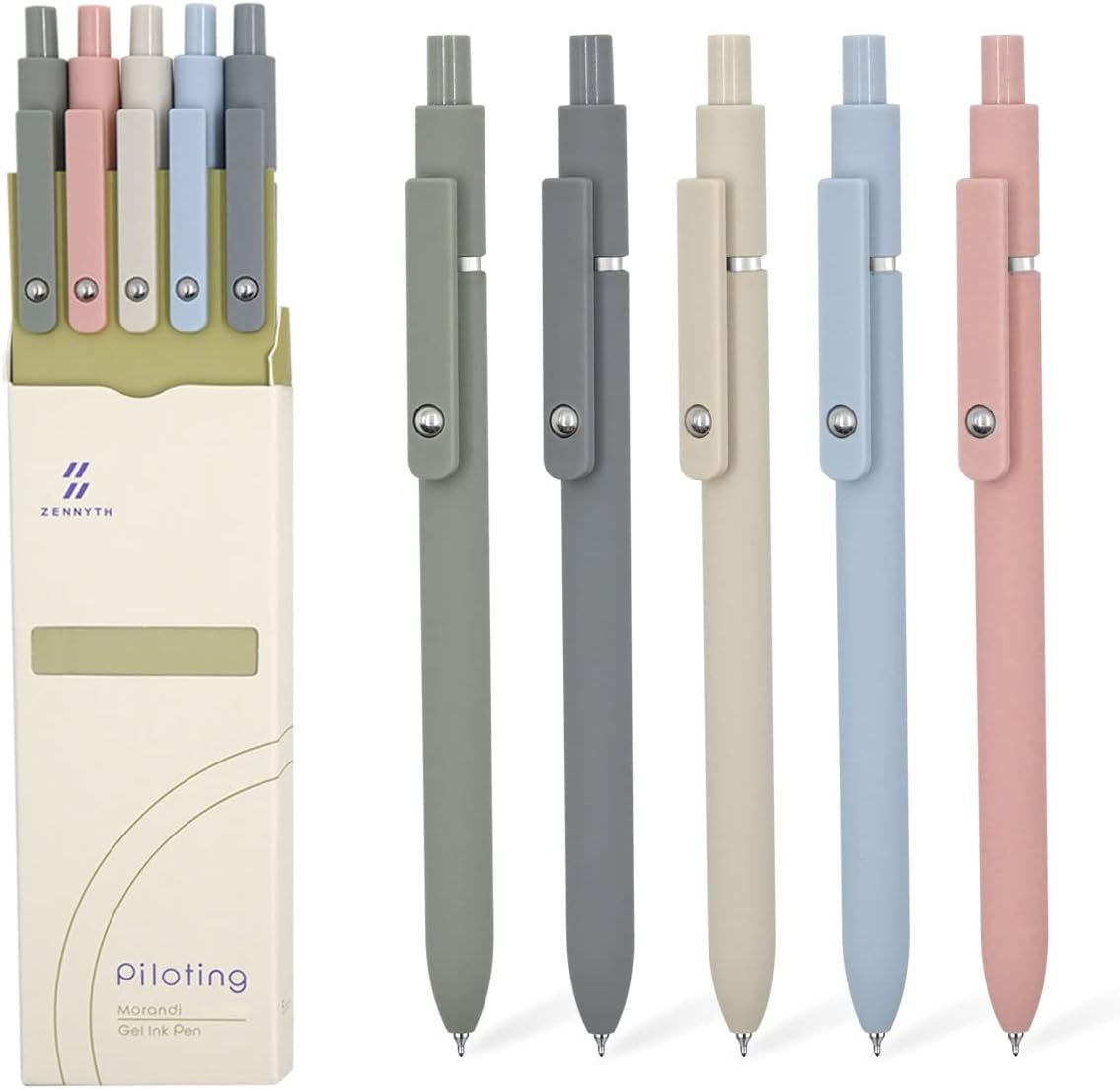 5 PCS Quick Dry Ink Pens, Pens Fine Point Smooth Writing Pens ...
