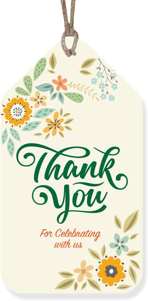 Yellow Nuts Customized Thank You Tags for Return Gifts Birthday Kids ...