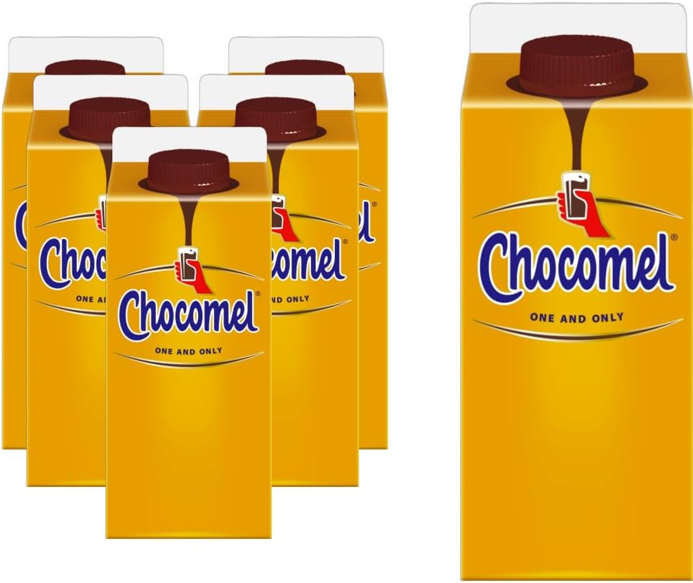 Chocomel Original Dutch Chocolate Milk Drink, Elopak 750 ml (Pack of 6 ...