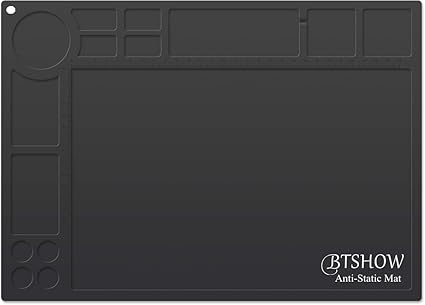 Anti Static Mat - BTSHOW Soldering Mat for PC Building Heat Resist 954 ...