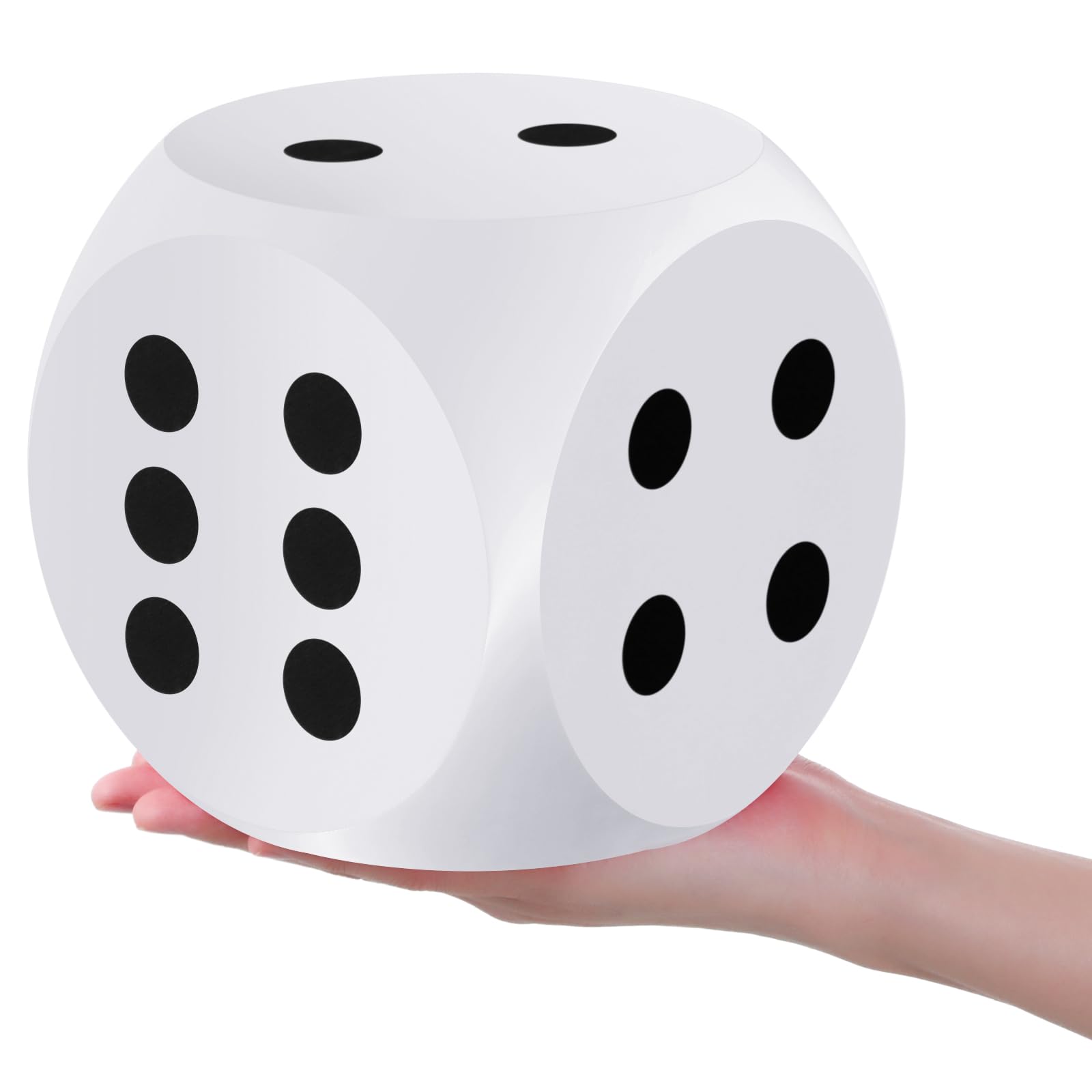Amazon.com: Shappy 6 Inches Foam Dice Fun Filled Large Educational Toy ...