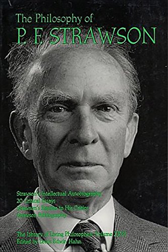 Amazon | Philosophy of P. F. Strawson (Library of Living Philosophers ...