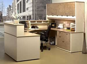 Amazon.com: Allure Custom Reception Desk : Office Products