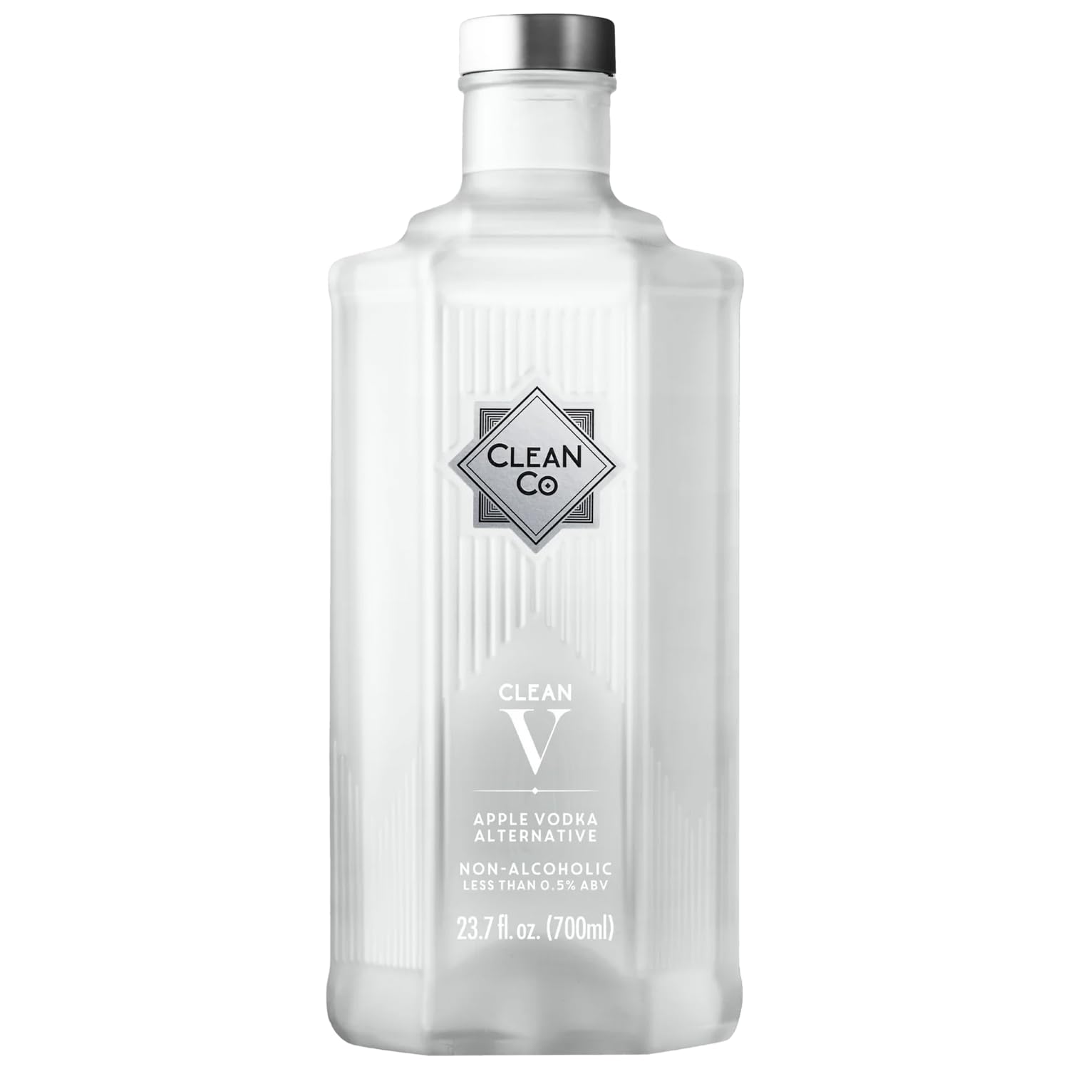 Amazon.com : Clean Co Non-Alcoholic Vodka Alternative 700ml Bottle ...